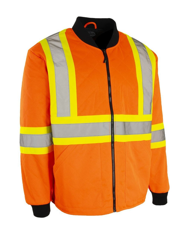 Hi Vis Safety Freezer Jacket