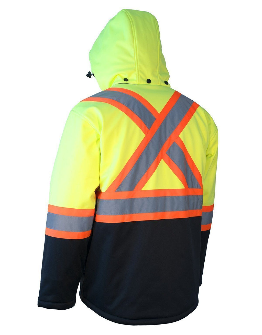 Hi Vis Softshell Winter Safety Jacket