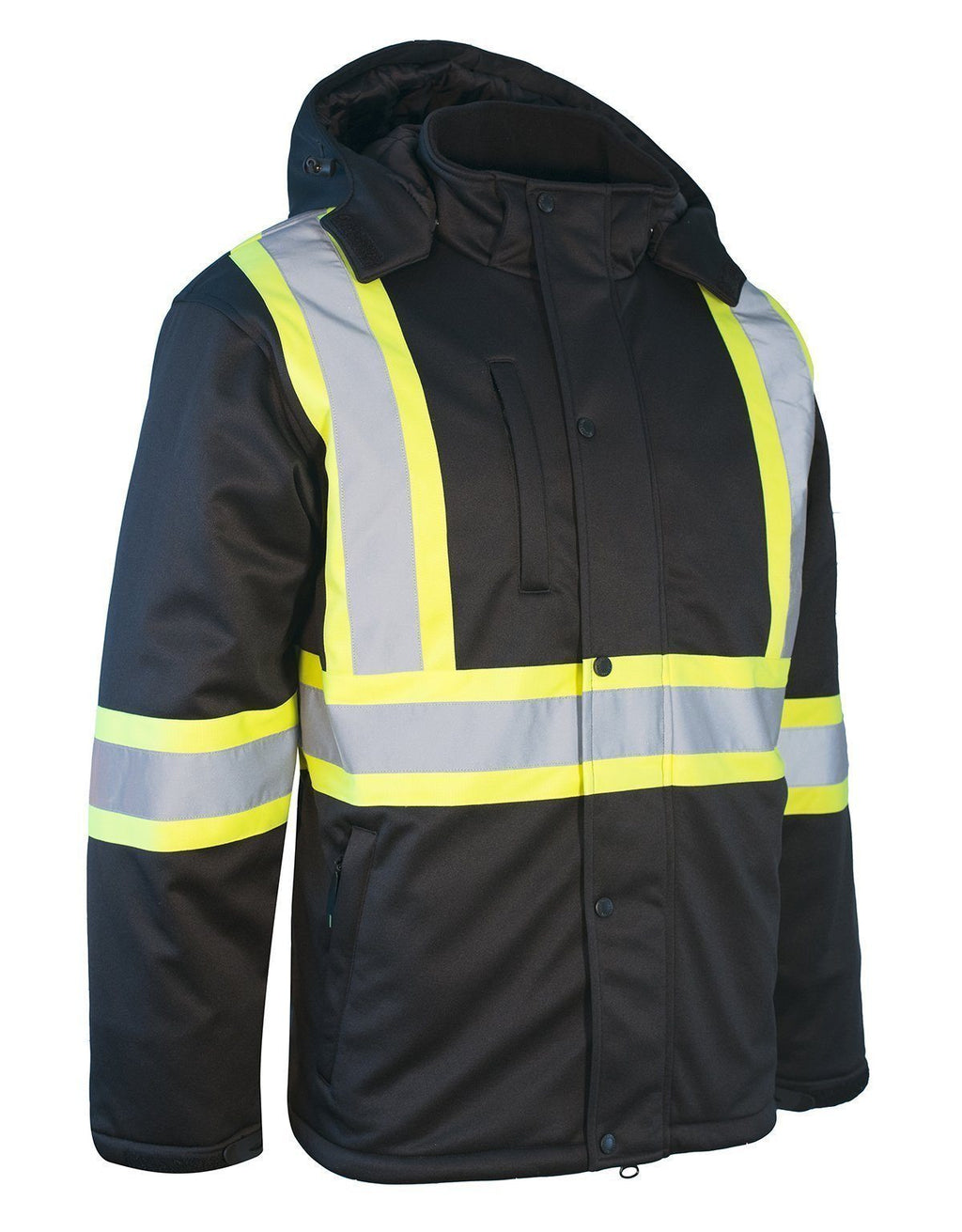 Hi Vis Softshell Winter Safety Jacket
